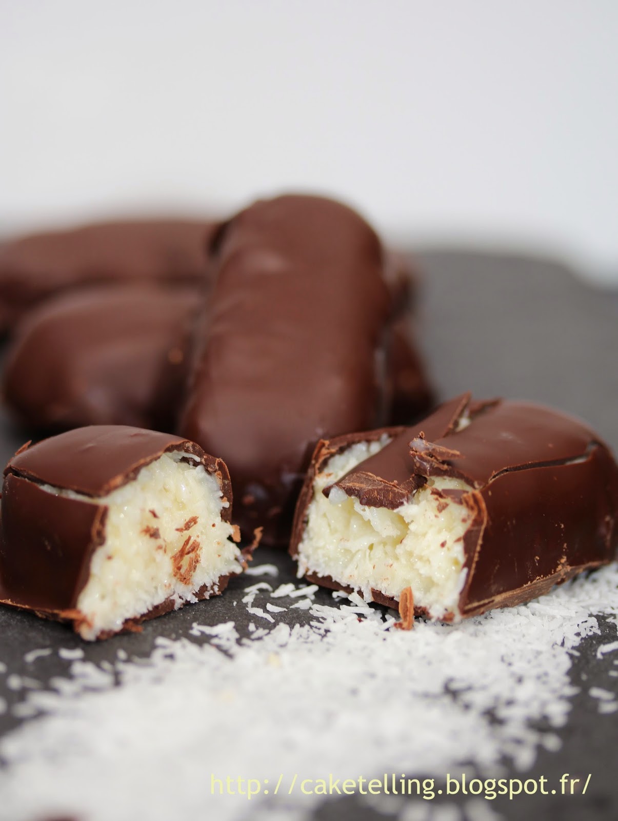 CAKEtelling : Les Bounty maison