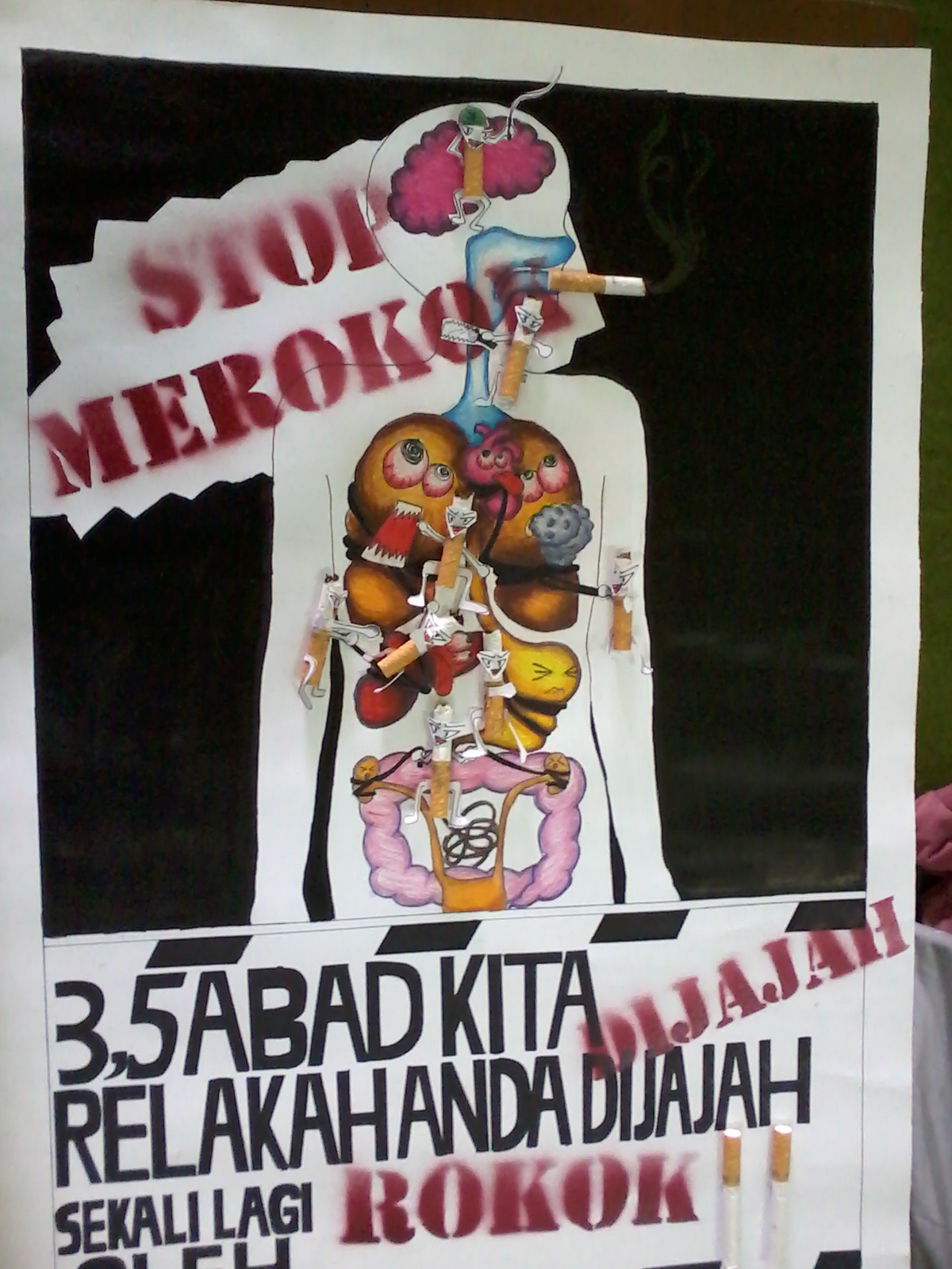 Random Arts of mine: POSTER ANTI ROKOK