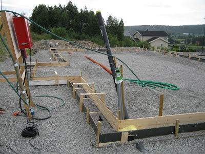 Nesleveien 1: Armering og fullføring av forskaling