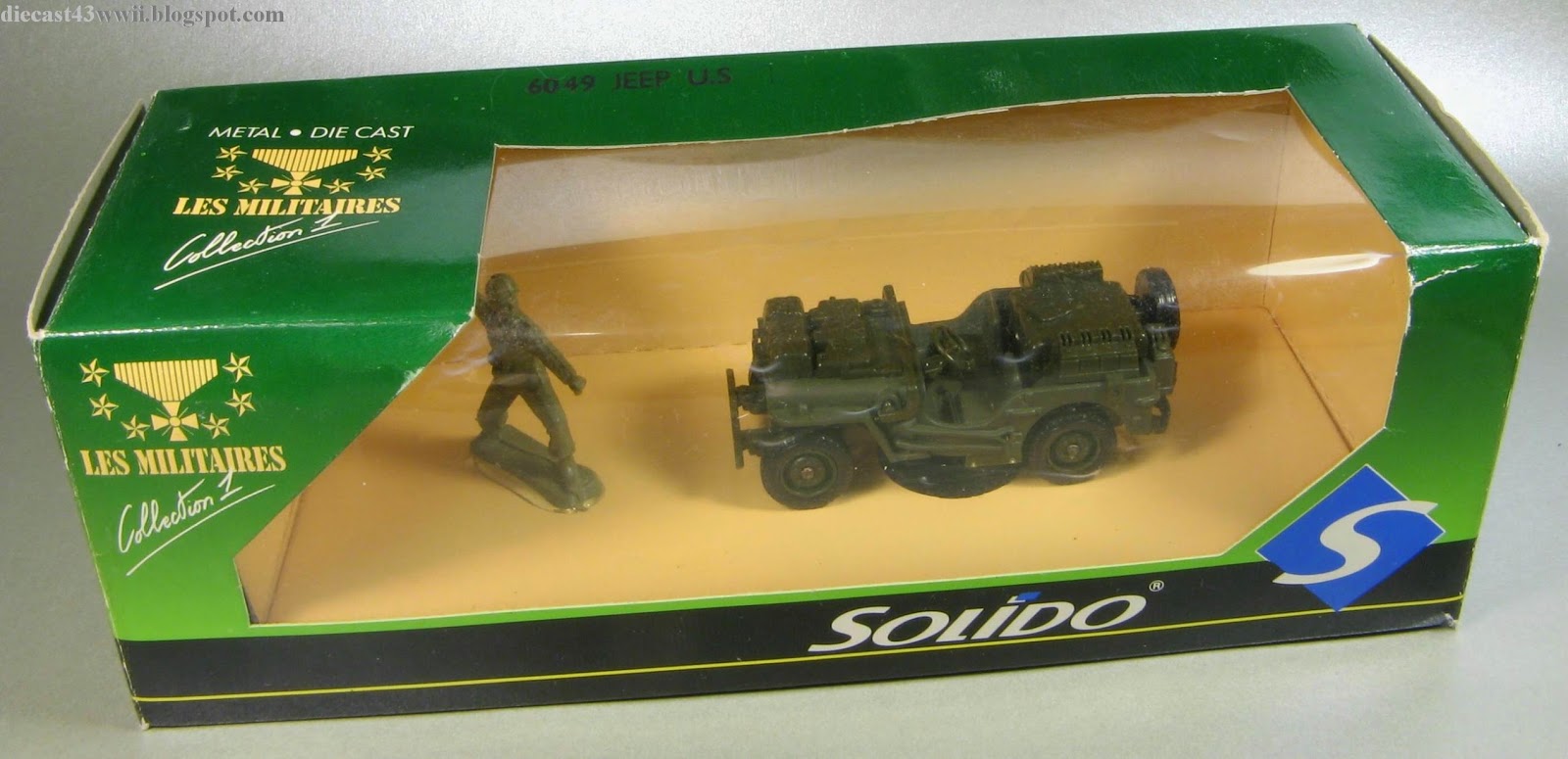 Military scale models: Jeep. Solido