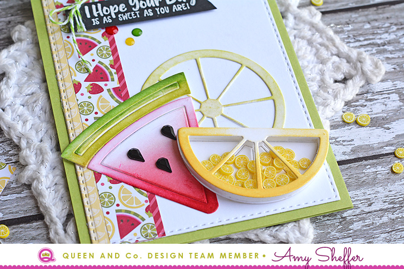 Pickled Paper Designs: Queen & Co. Fruit Basket Shaker Kit