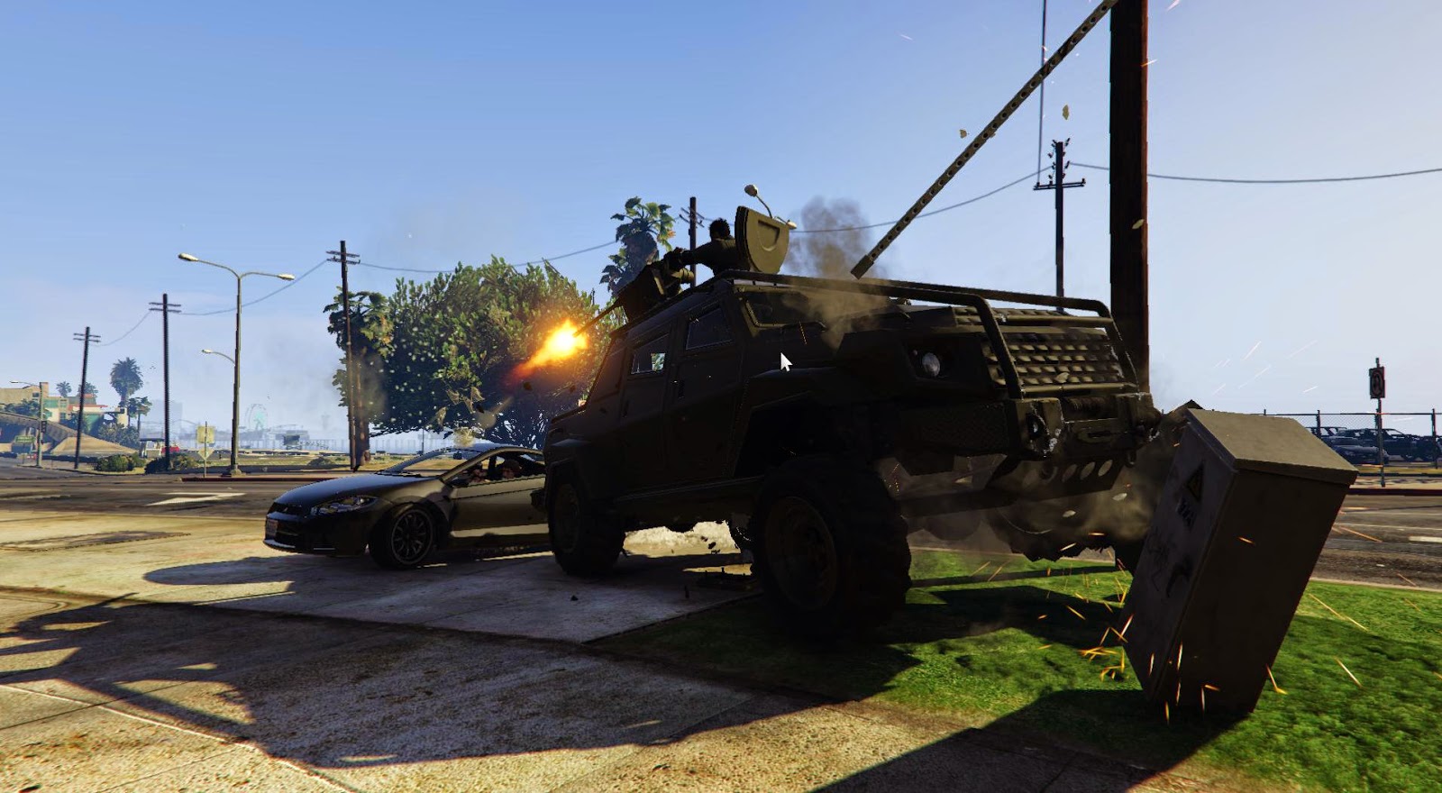 GTA X Scripting - JulioNIB mods: GTA V PC - Lamar Gunner script mod