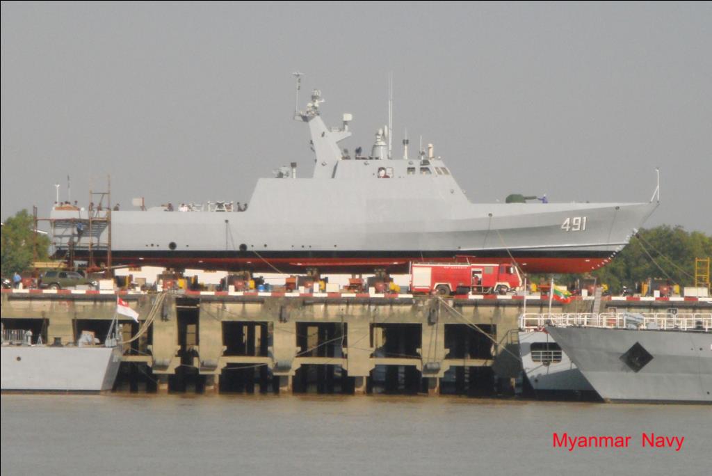 Myanmar Navy Launches Stealth Frigate - Bangladesh Defence
