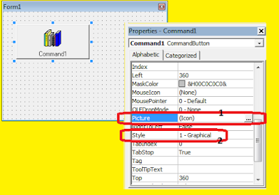 Menambahkan gambar pada command button - vb - 'jadul'