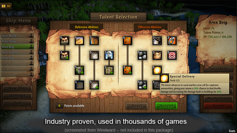 Unity3D Asset GhOsTrIaX Atrocity: Unity 3D Assets - NGUI Next-Gen UI v3.7.0