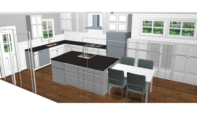 RENOVATE 1927: PRELIMINARY KITCHEN LAYOUT