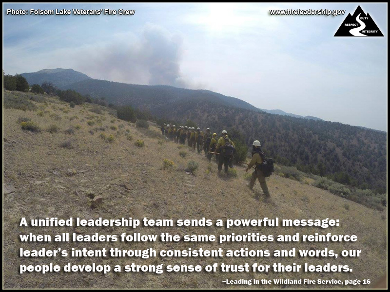 Wildland Fire Leadership: IGNITE: Team Unity