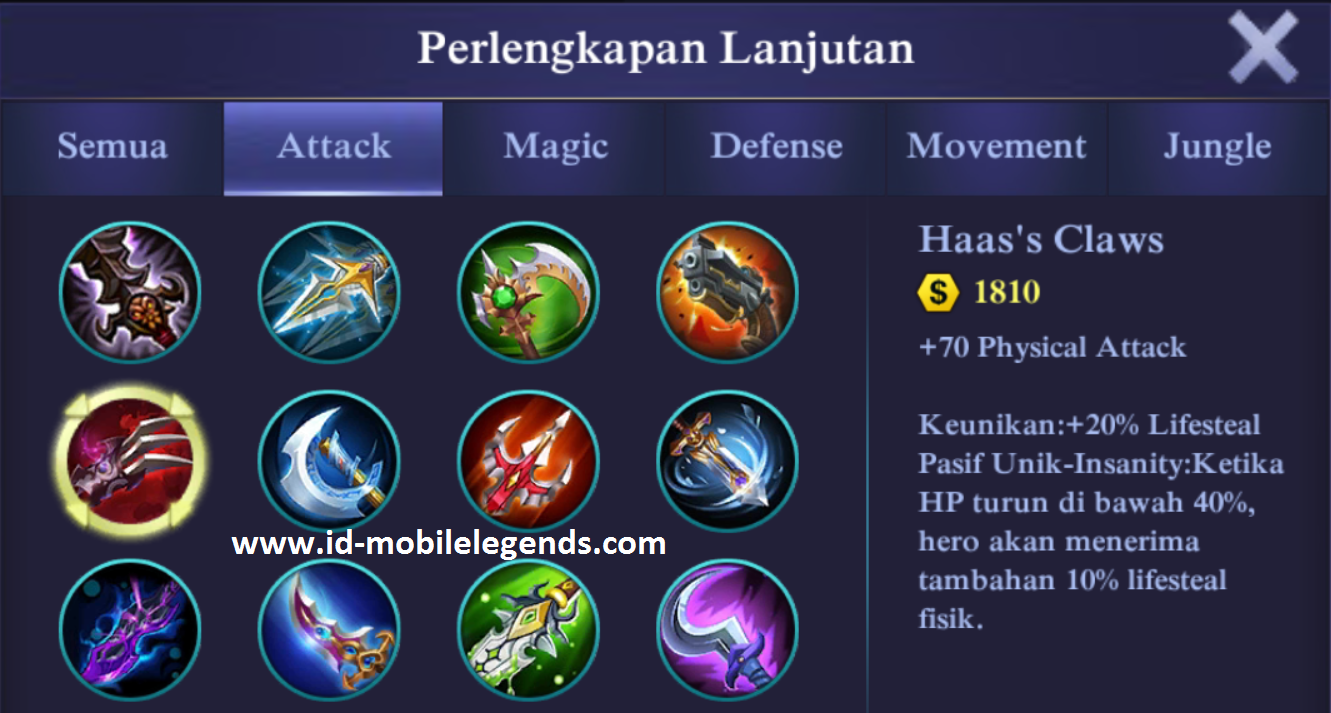 Mobile Legends Layla Build Item: The Best Gear For Layla - ID ...