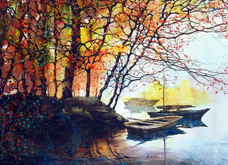 Z.L. Feng, 1954 ~ Watercolor painter | Tutt'Art@ | Pittura * Scultura ...