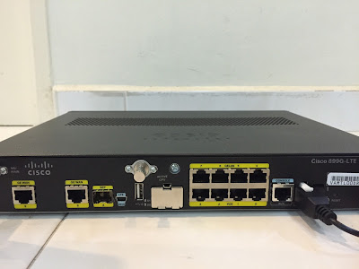 My Network Lab: Cisco 899G LTE Router Configuration