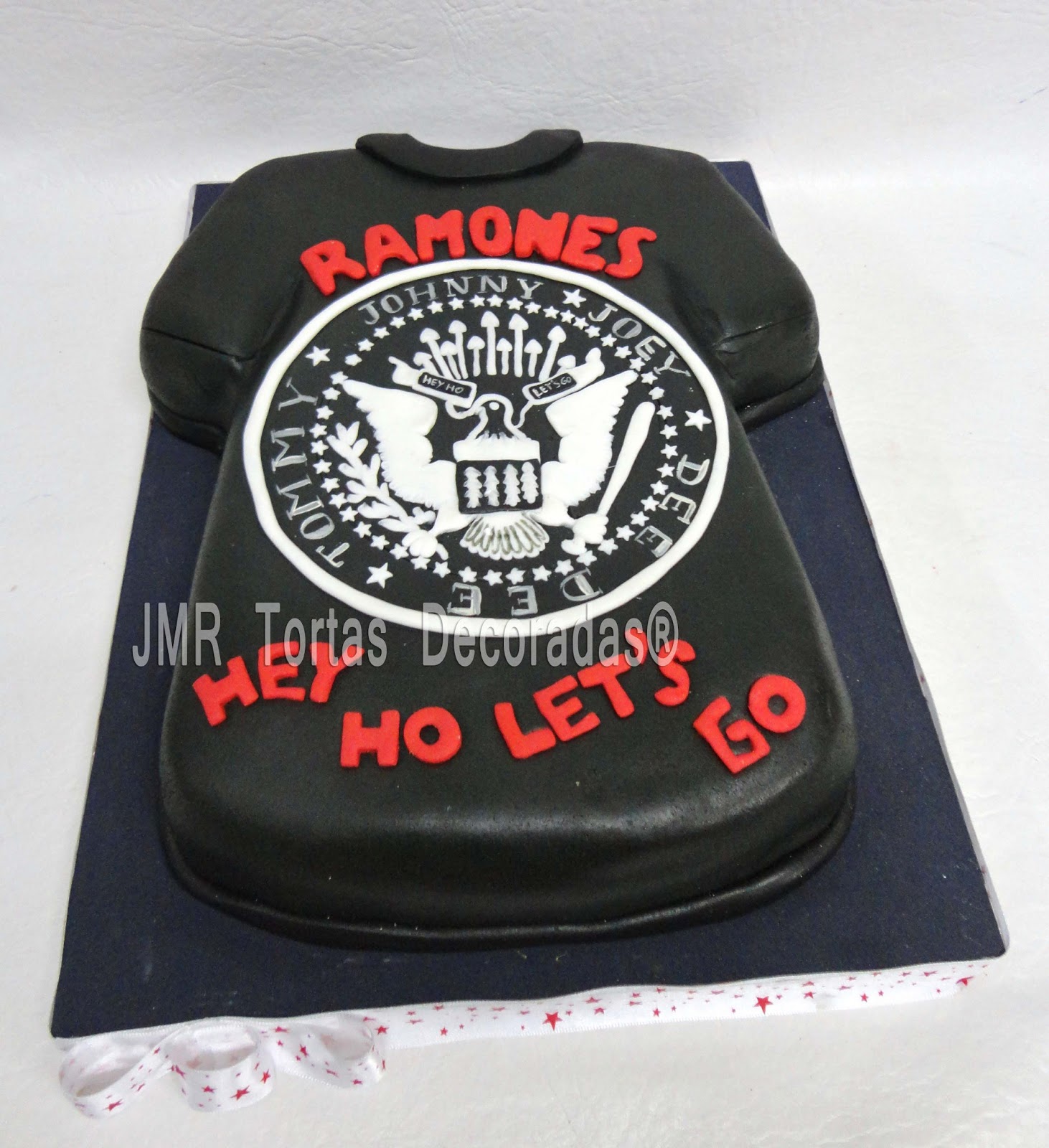 Torta Los Ramones. Hey ho Let's Go | JMR Tortas Decoradas