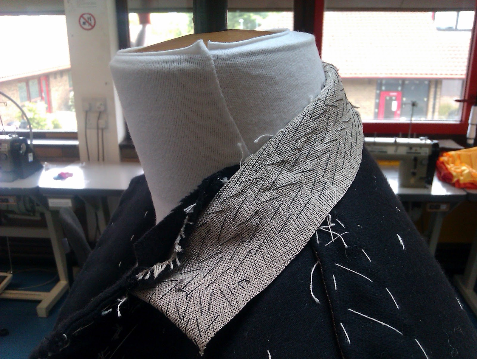 SDP Tailoring: Collar Cutting and Pad Stitching