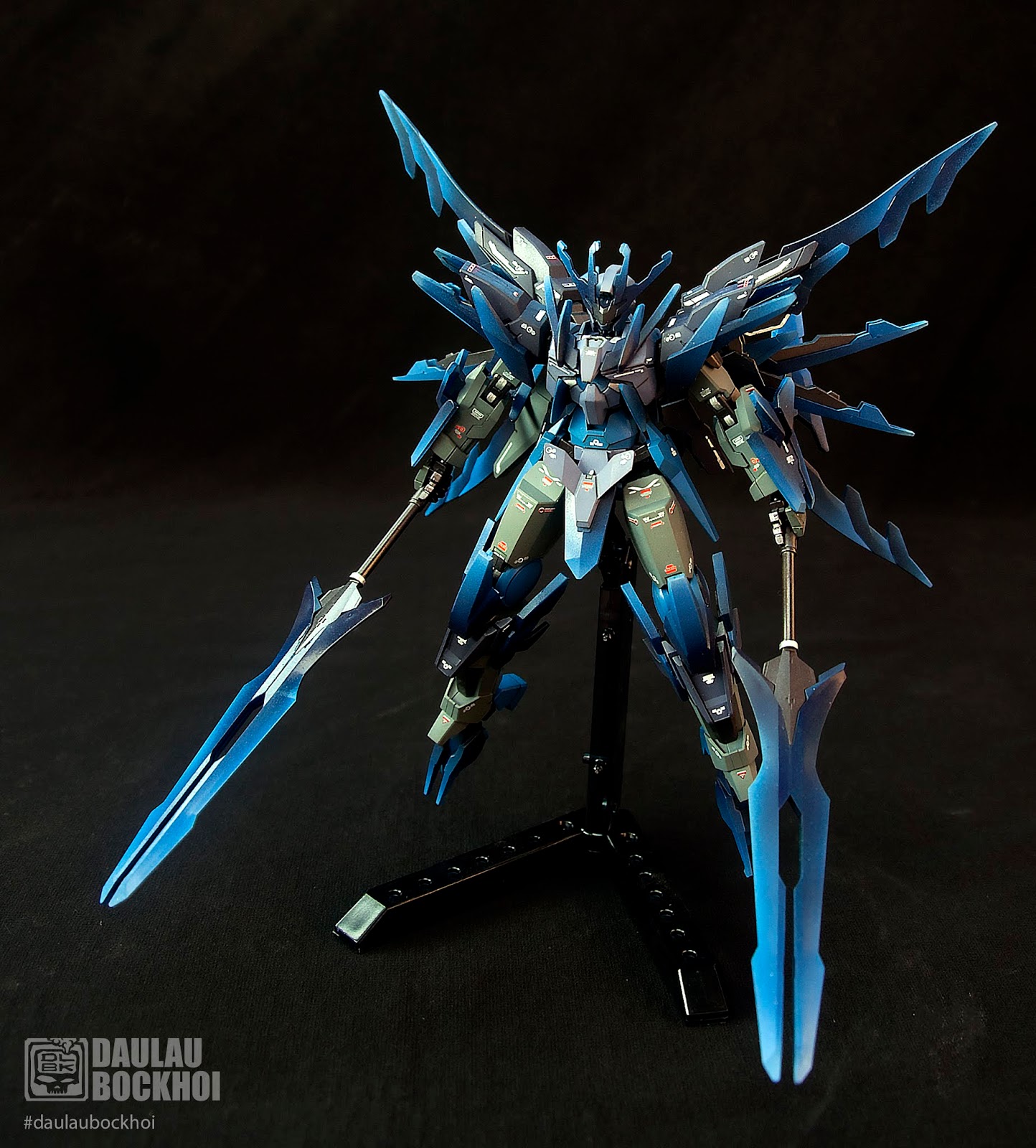 Painted Build: HGBF 1/144 Transient Gundam Glacier