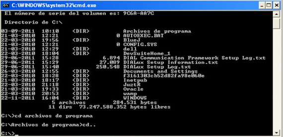 Comandos más usados en MS-DOS, MAC, Linux.- Conceptos de S.O Windows ...