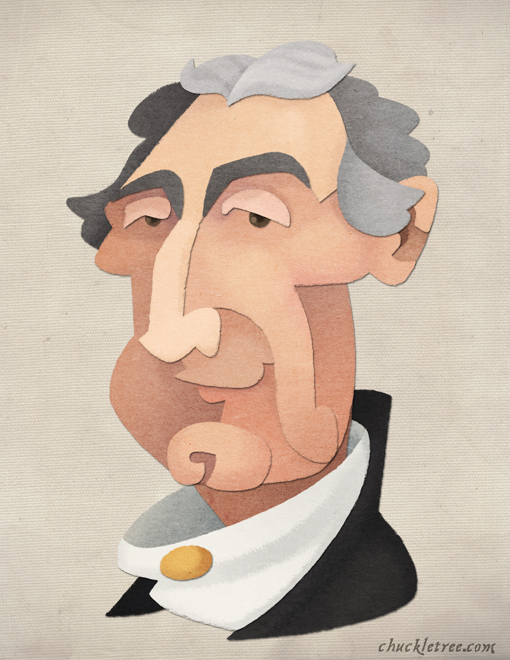 Dan Barrett's Art Blog: #5 James Monroe (1817-1825)