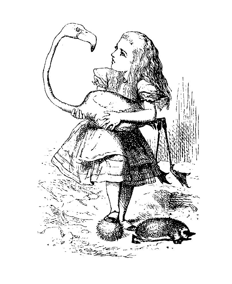 Digital Stamp Design: Free Alice in Wonderland Digital Stamp: Alive ...