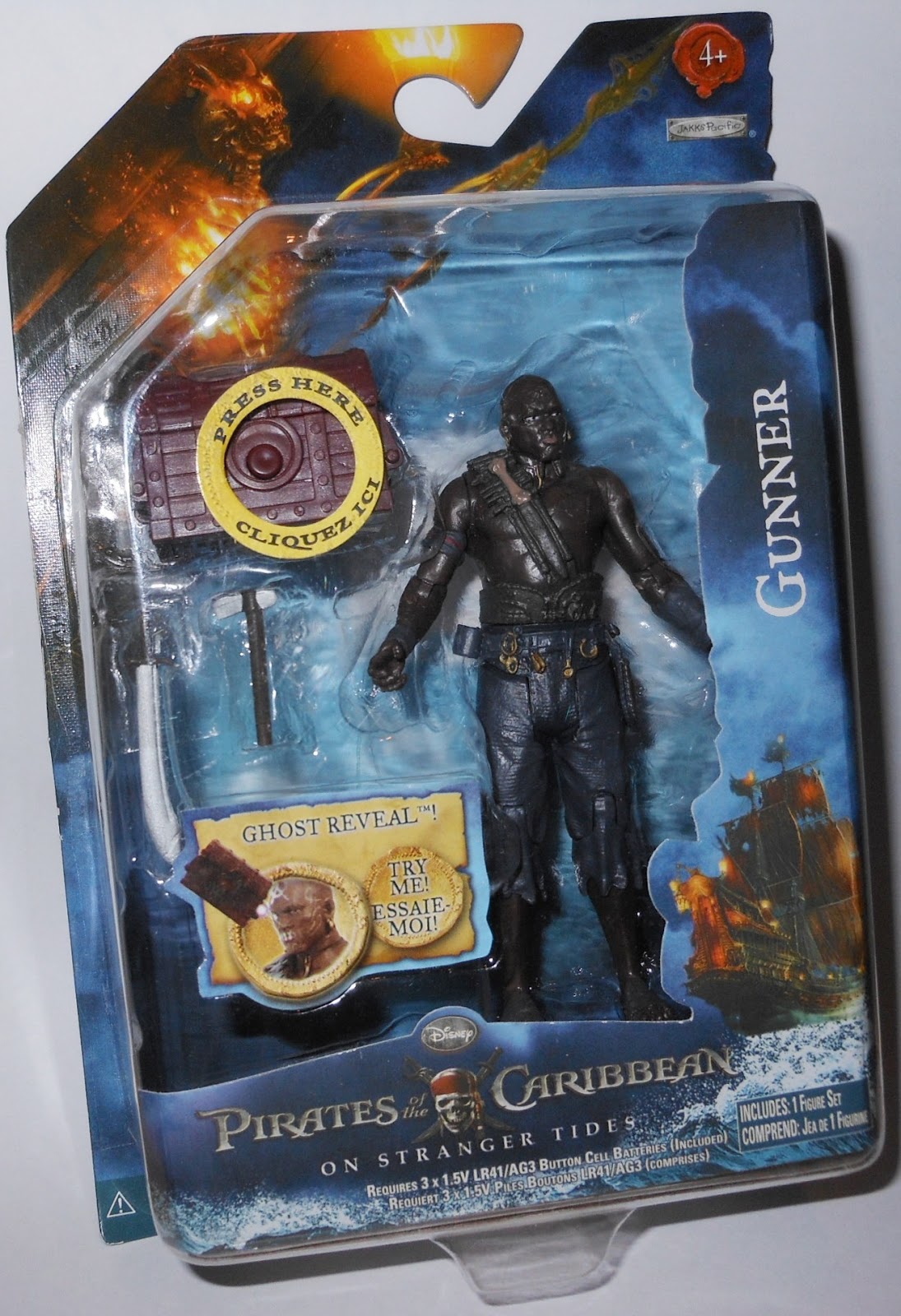 Figuras de Acción A Go-Gó: GUNNER (PIRATES OF THE CARIBBEAN ON STRANGER ...