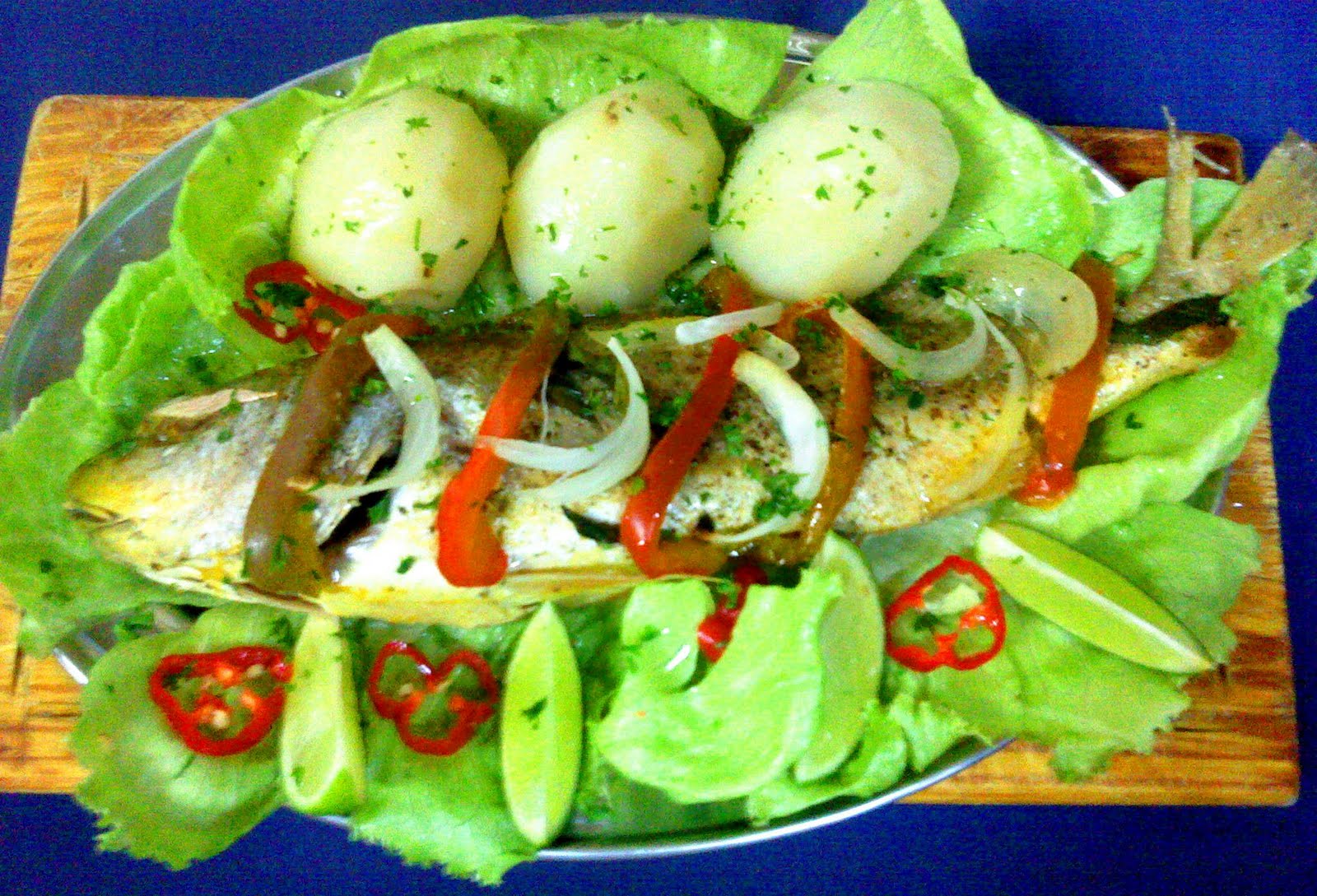 TAGUARITA GOURMET ARTE CULINARIO: RONCADOR AL VINO BLANCO CON VEGETALES ...