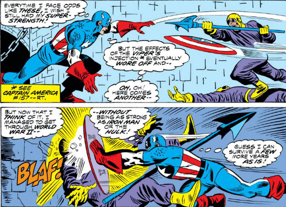 The Peerless Power of Comics!: A Less Super Super-Soldier