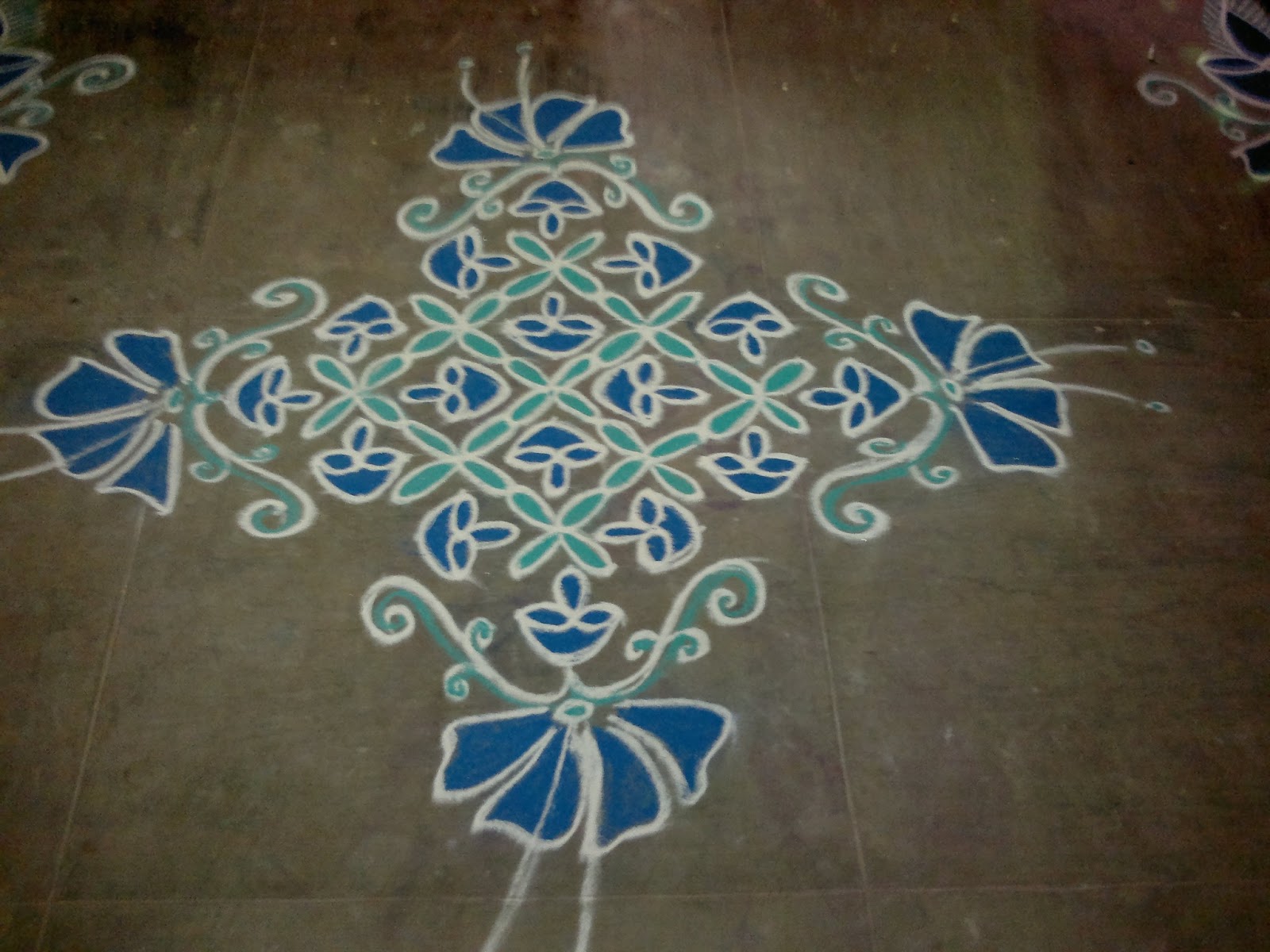 Rangolis: chukki rangoli.....