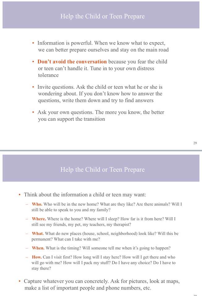 Fostering Attachment: Annie E. Casey ~ Endings and Beginnings