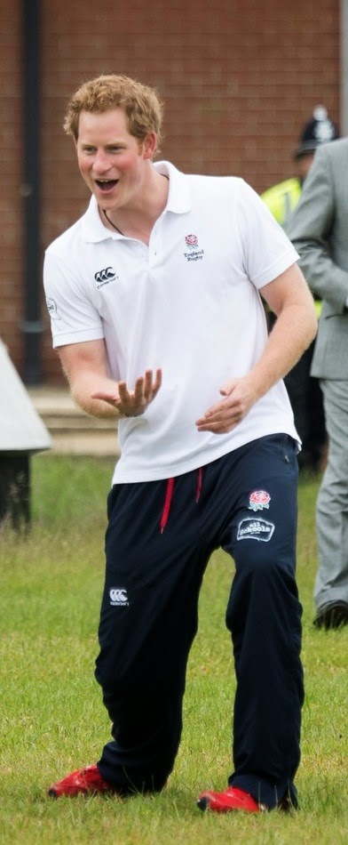 VJBrendan.com: Prince Harry Plays a Rugby Game With Children at Inspire ...