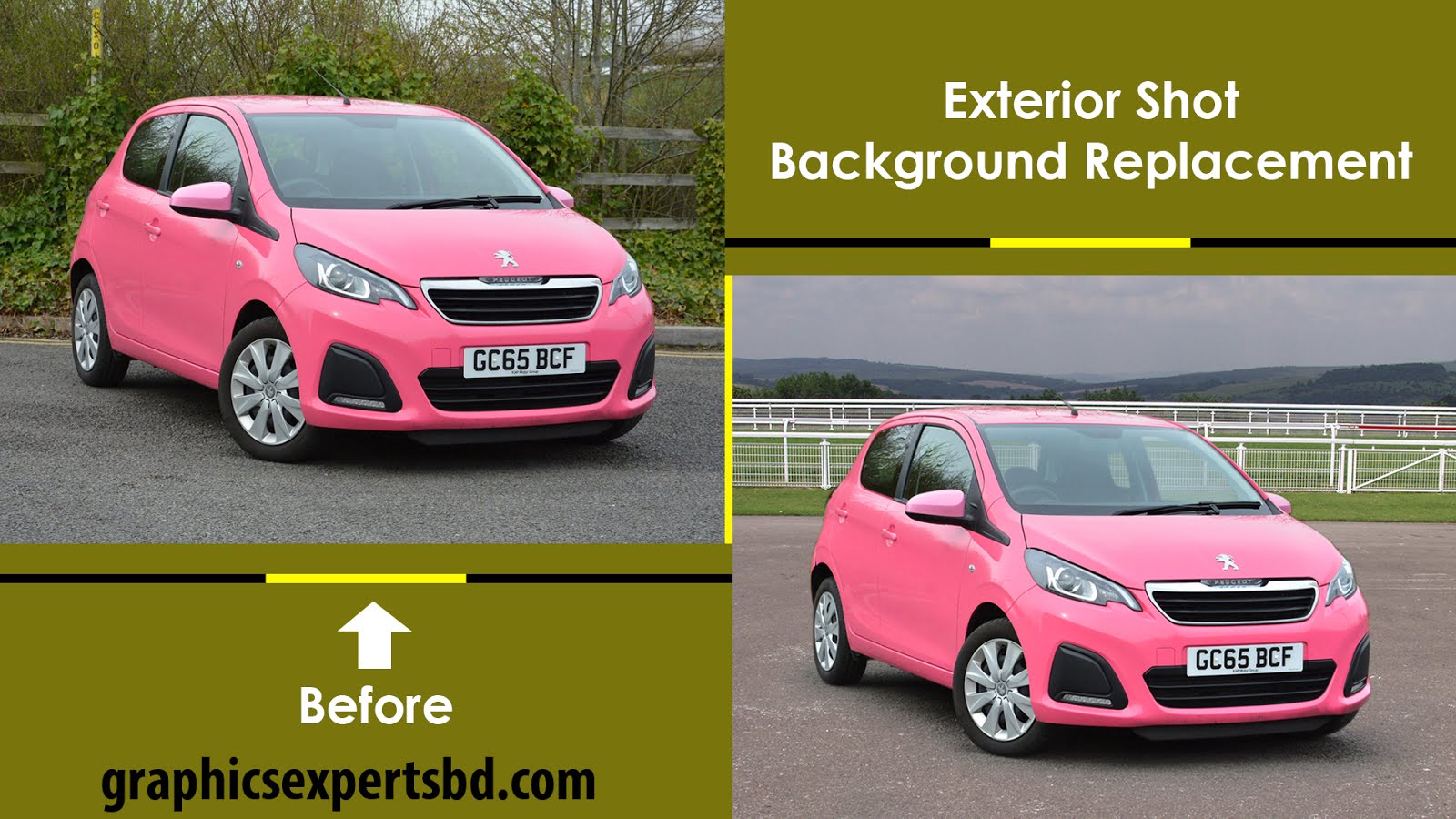 Car Photo Editing: Buying Car Accessories