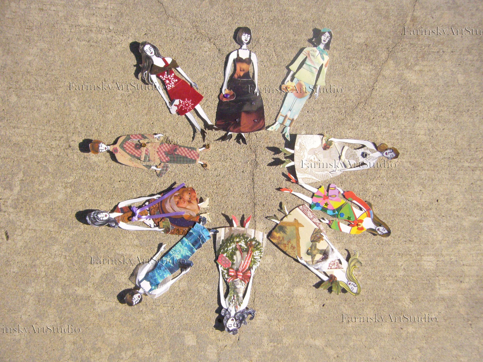 Farinsky Art Studio: Denise Farinsky--Artist and Illustrator: Paper ...