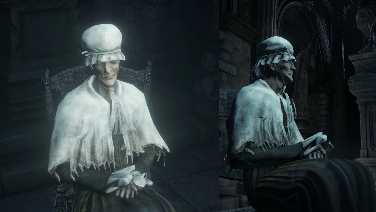 Lonely Old Woman | Bloodborne Wiki