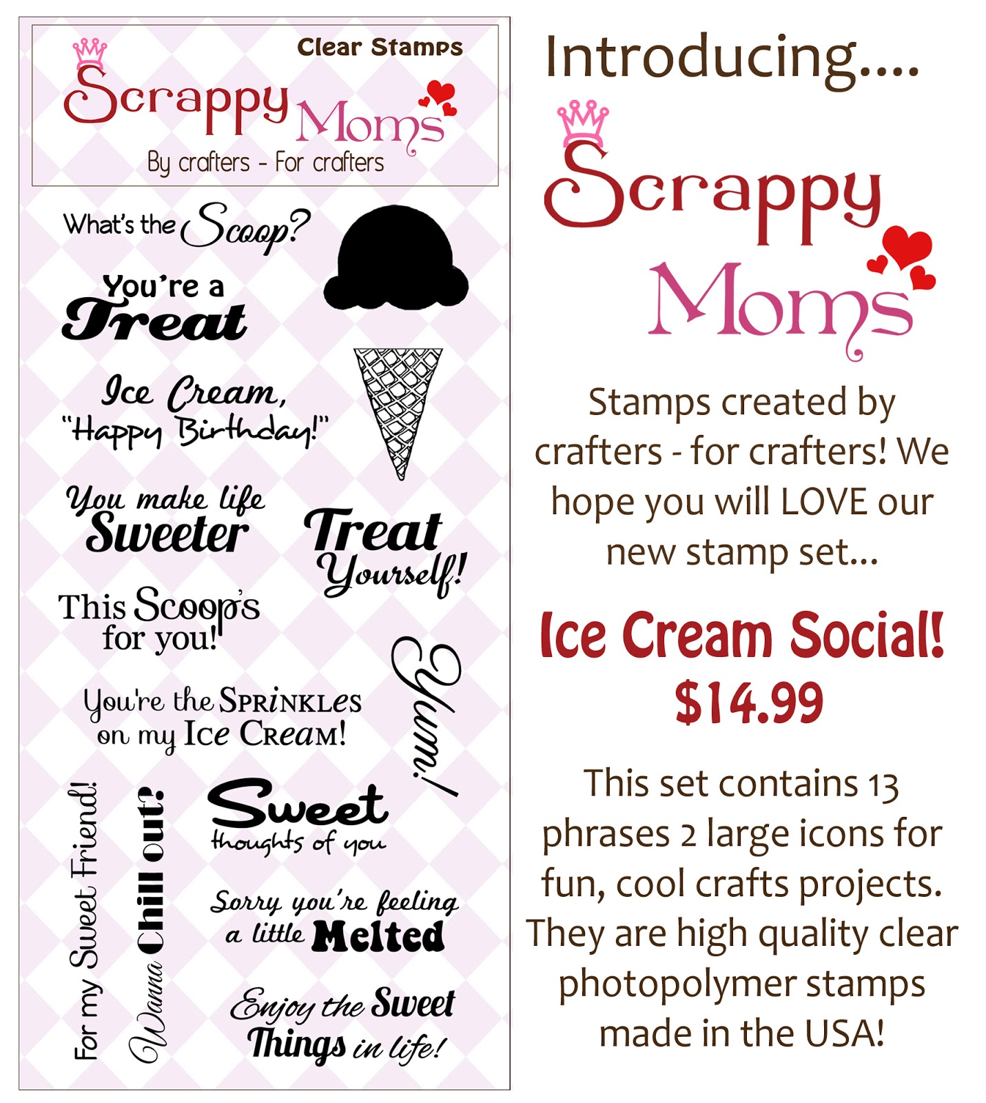 Scrappy Mel: Introducing - Happy Mail and Ice Cream Social!!