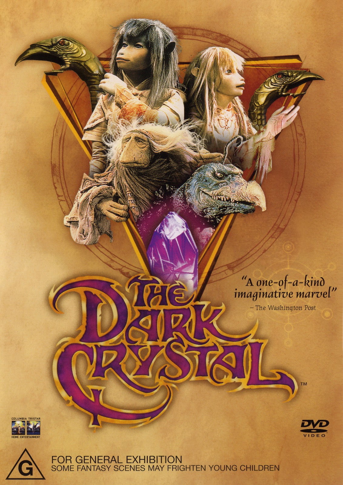 The Geeky Nerfherder: Movie Poster Art: The Dark Crystal (1982)