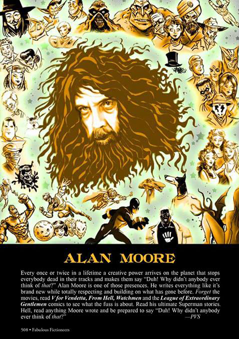 * ALAN MOORE WORLD *: Fantastic Fictioneers: Alan Moore