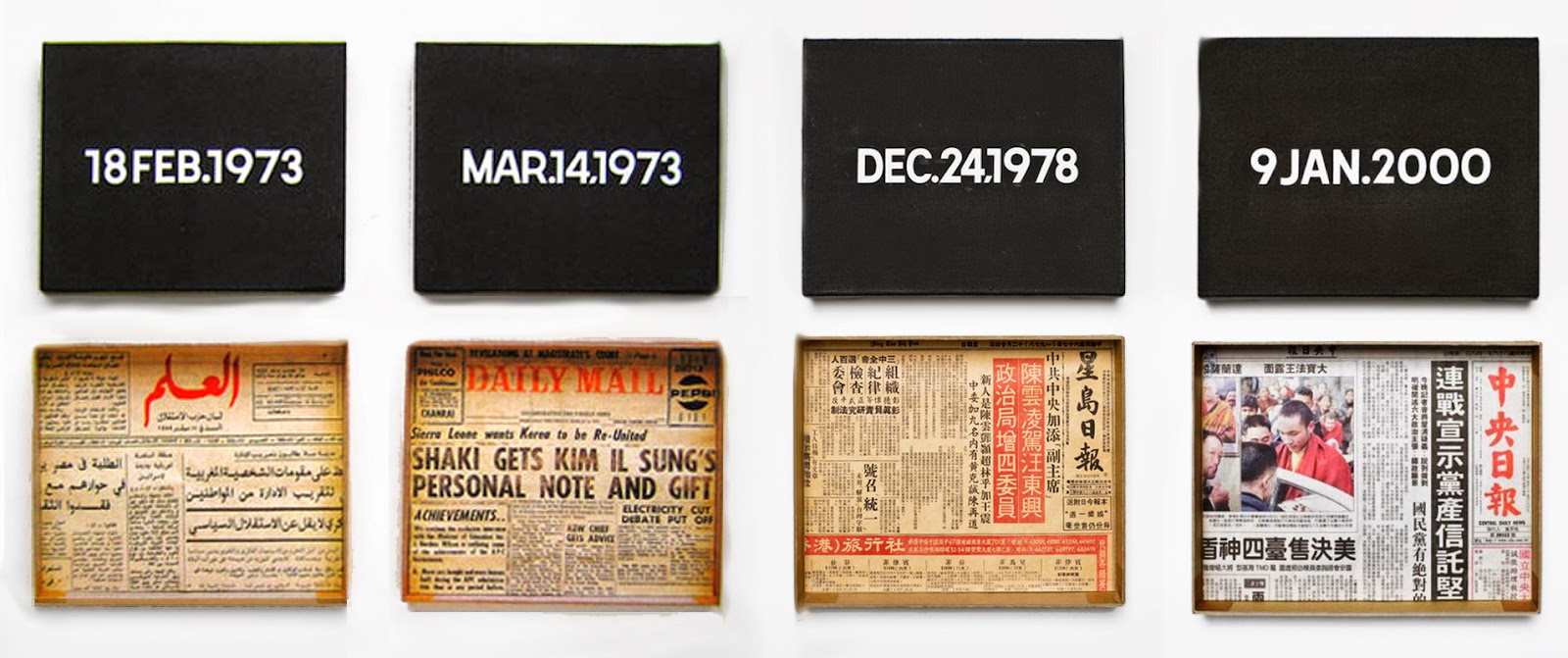 artbouillon: On and On Kawara