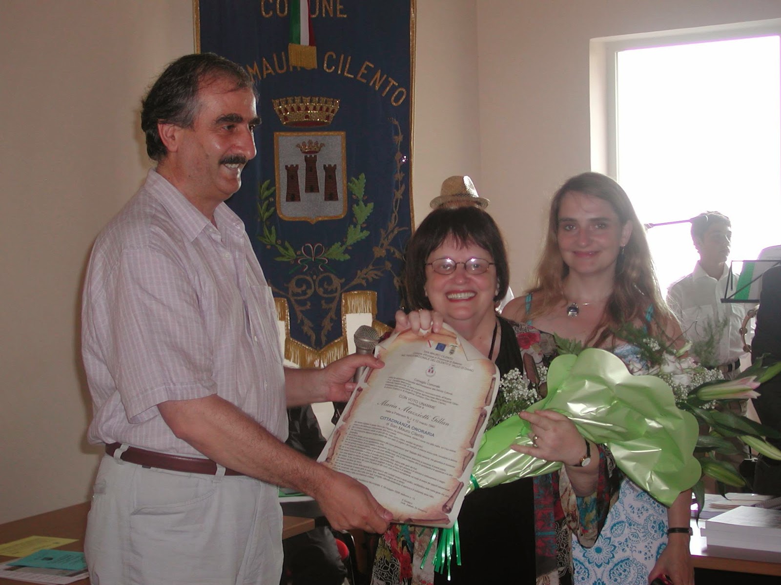 Maria Mazziotti Gillan - poet & artist: Maria Mazziotti Gillan in Italy