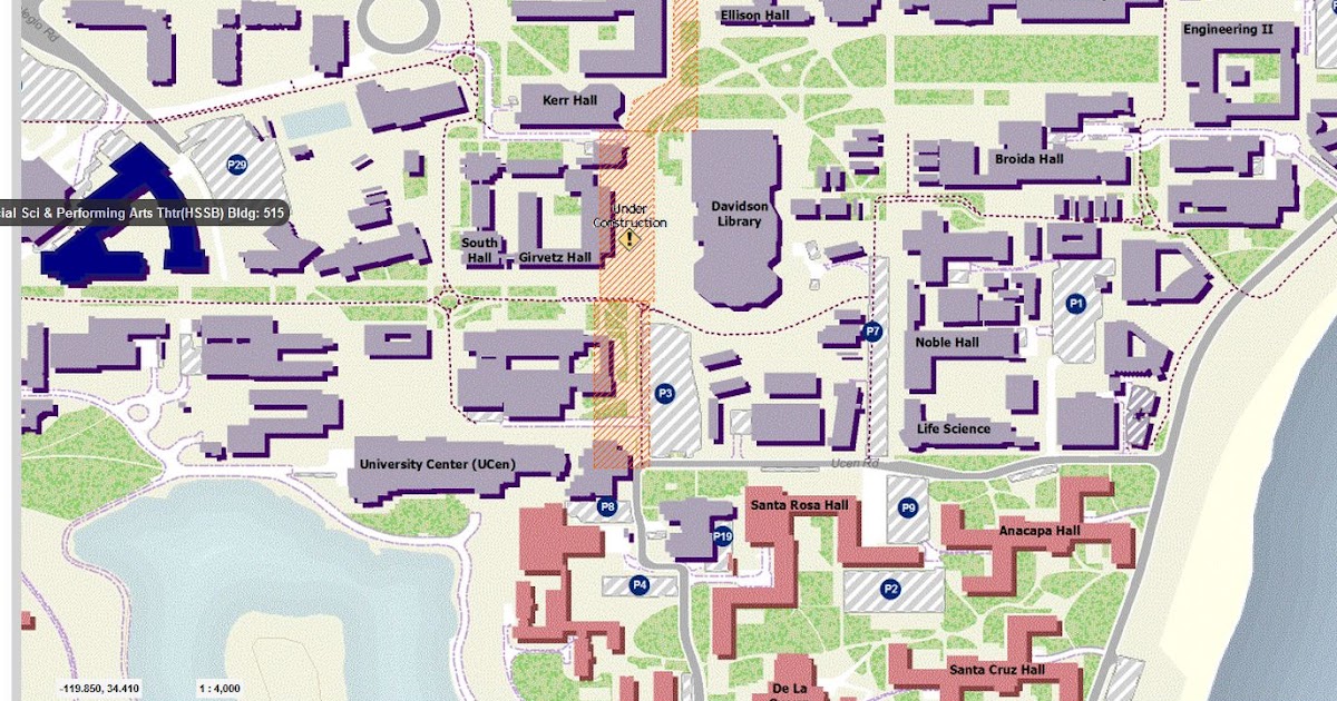 bytemaps: UCSB interactive Campus Map