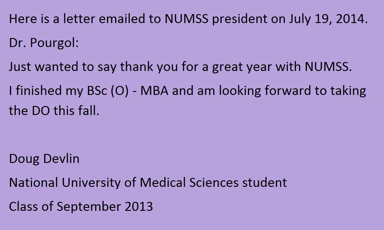 National University of Medical Sciences (USA & Spain): Student ...