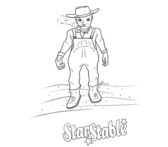 Star Stable z Pamelą: Kolorowanki Star Stable