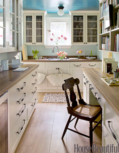 belle maison: Kitchen Makeover: Cottage in the Hamptons