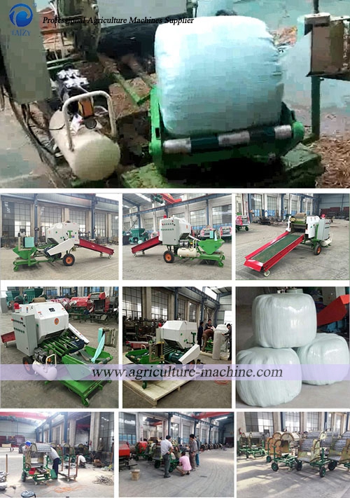 Full-automatic silage baling machine