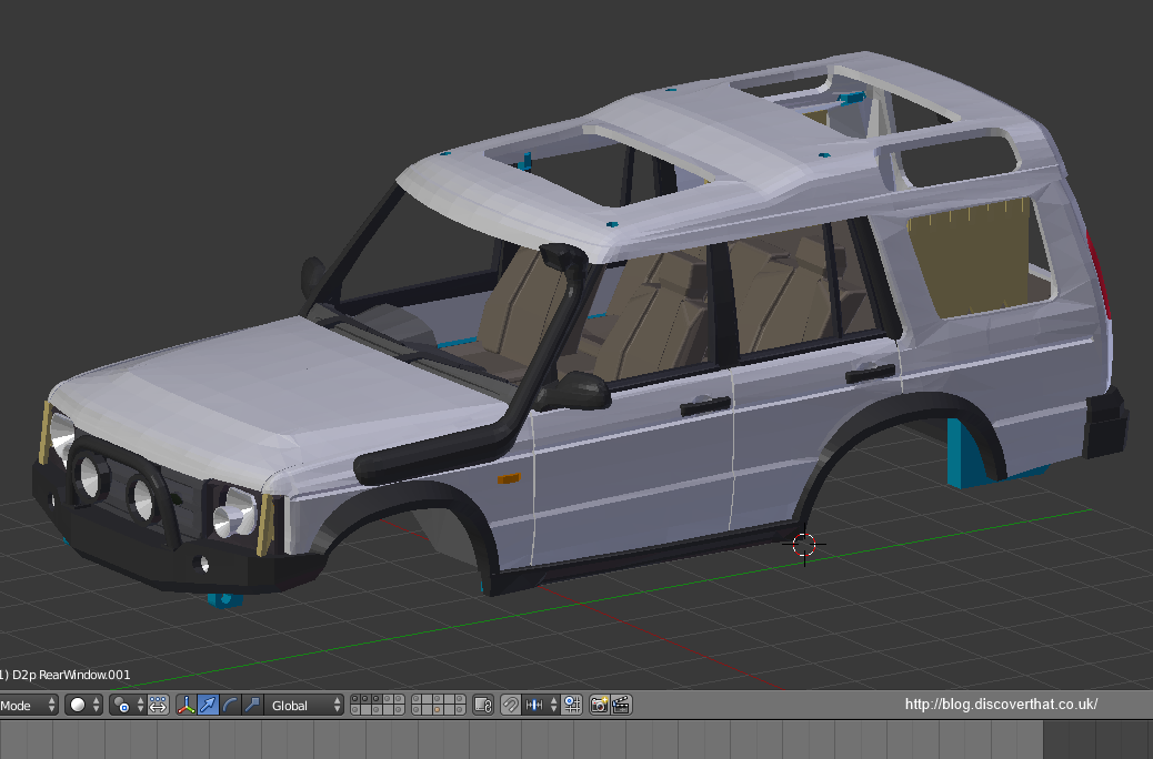 DiscoverThat - Journal: Discovery 2 3D Model