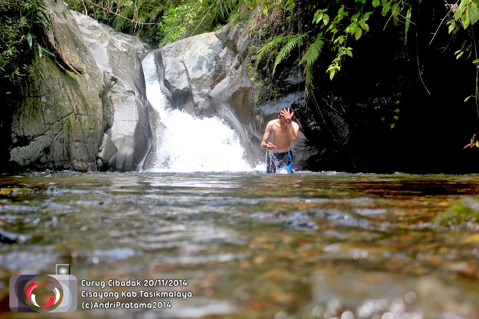 Melihat lebih dalam Curug Badak Cisayong Kab.Tasikmalaya
