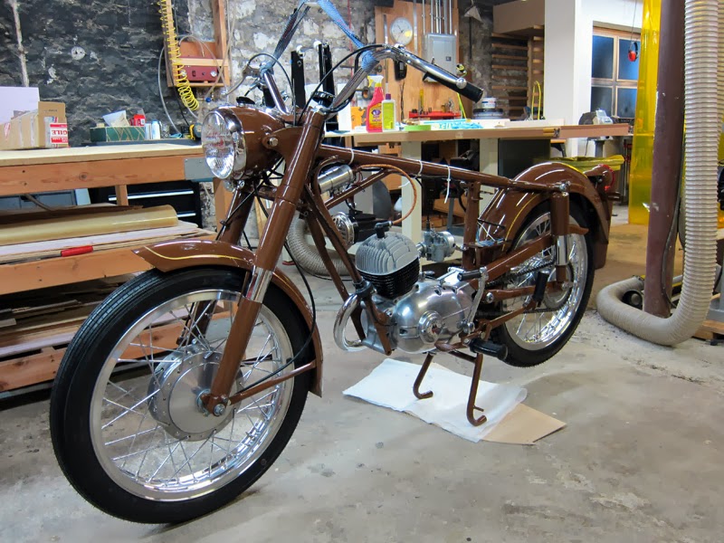 BZ's BMW Isetta 300's: 1967 Wards Riverside 125 (Benelli Cobra)