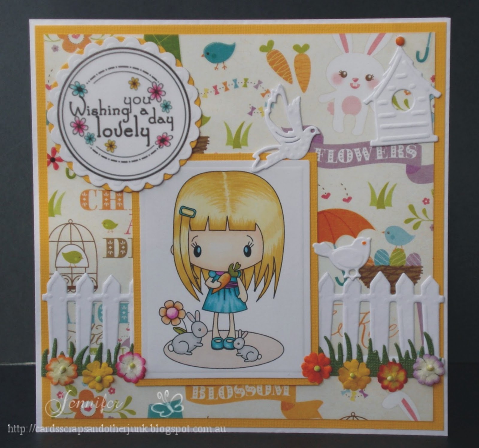 Penny's Paper-Crafty Challenge Blog: Pennys Challenge 123 - Use a sentiment