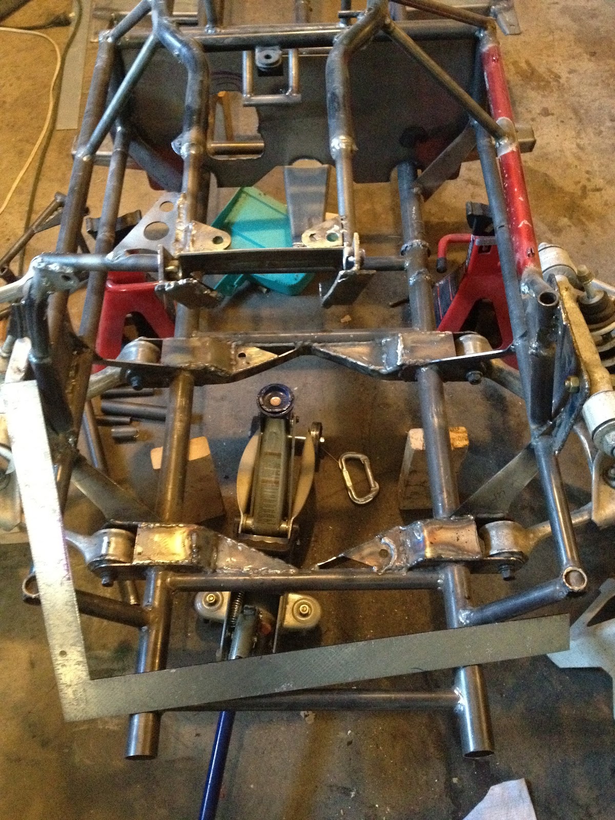 Crockett Motor Works: Frame Mods and body prep for lay-up