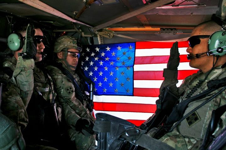 Waiting BD: US Army Reenlistment ceremonies