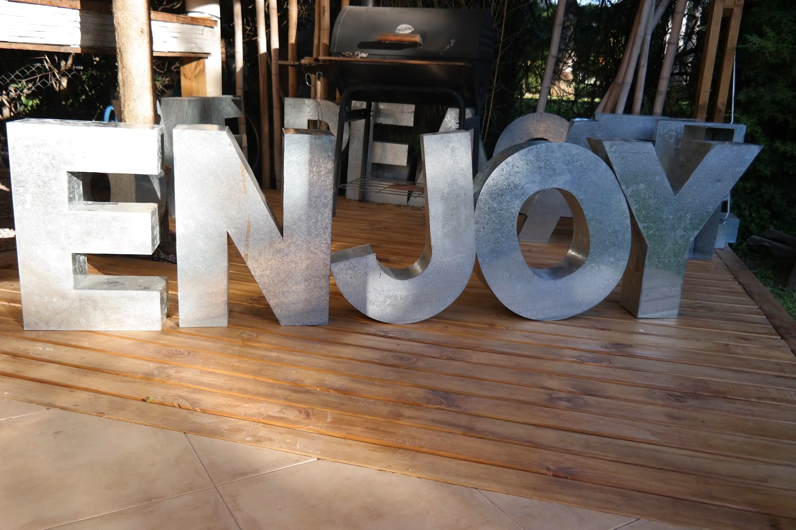 Cumples Tematicos: Letras gigantes para eventos