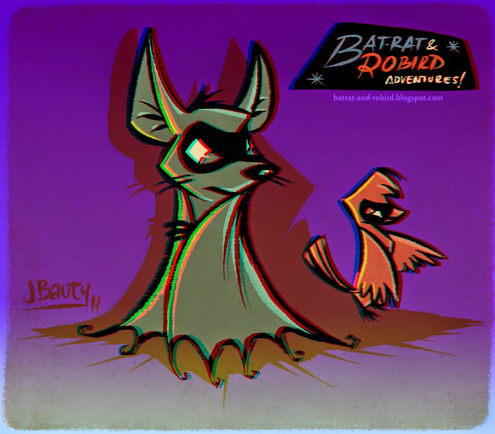 Bat-rat & Robird Adventures!