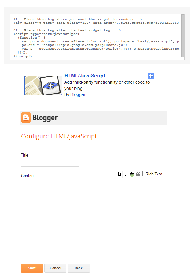 TUTORIAL: how to customize and add to blogger/website new google ...