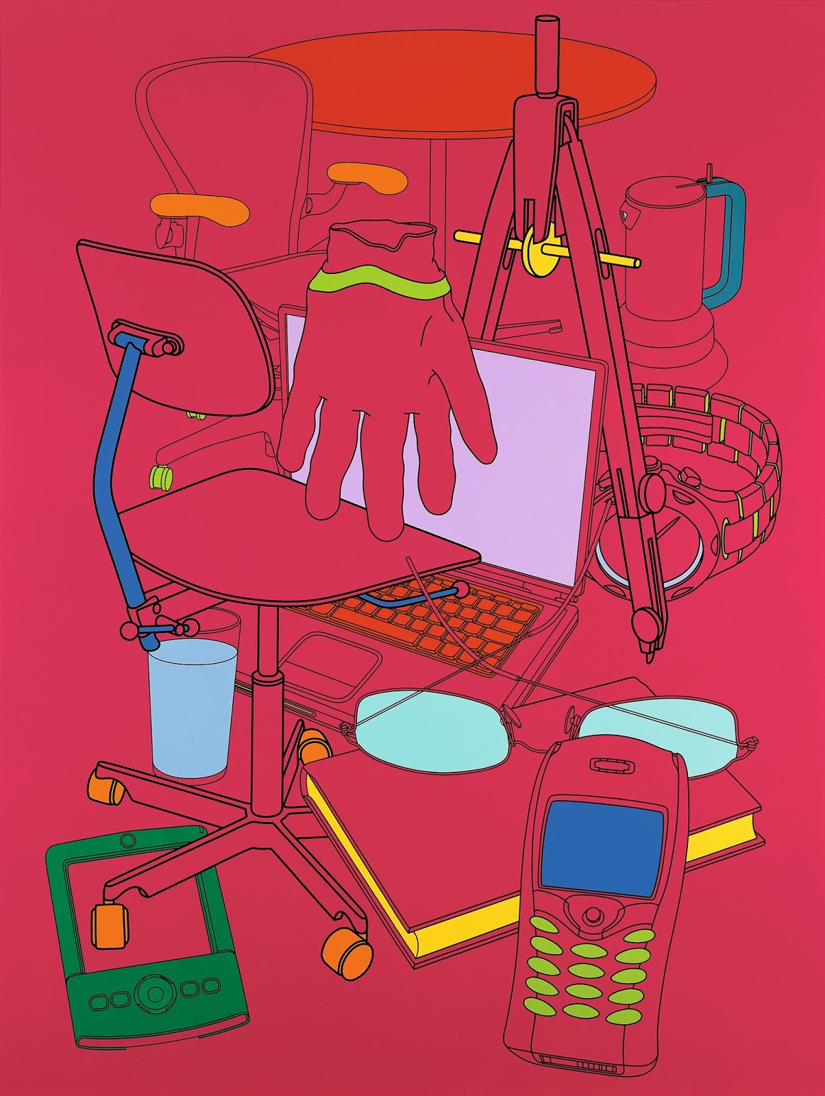 Art & Photography: Michael Craig-Martin - Serpentine Gallery