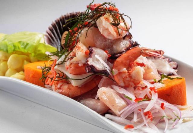CEVICHE MIXTO ~ RECETAS DE COMIDA PERUANA